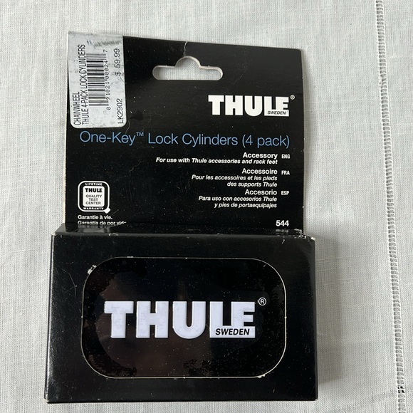 Thule | Other | Nwt Thule Onekey Lock Cylinders 4 Pack | Poshmark